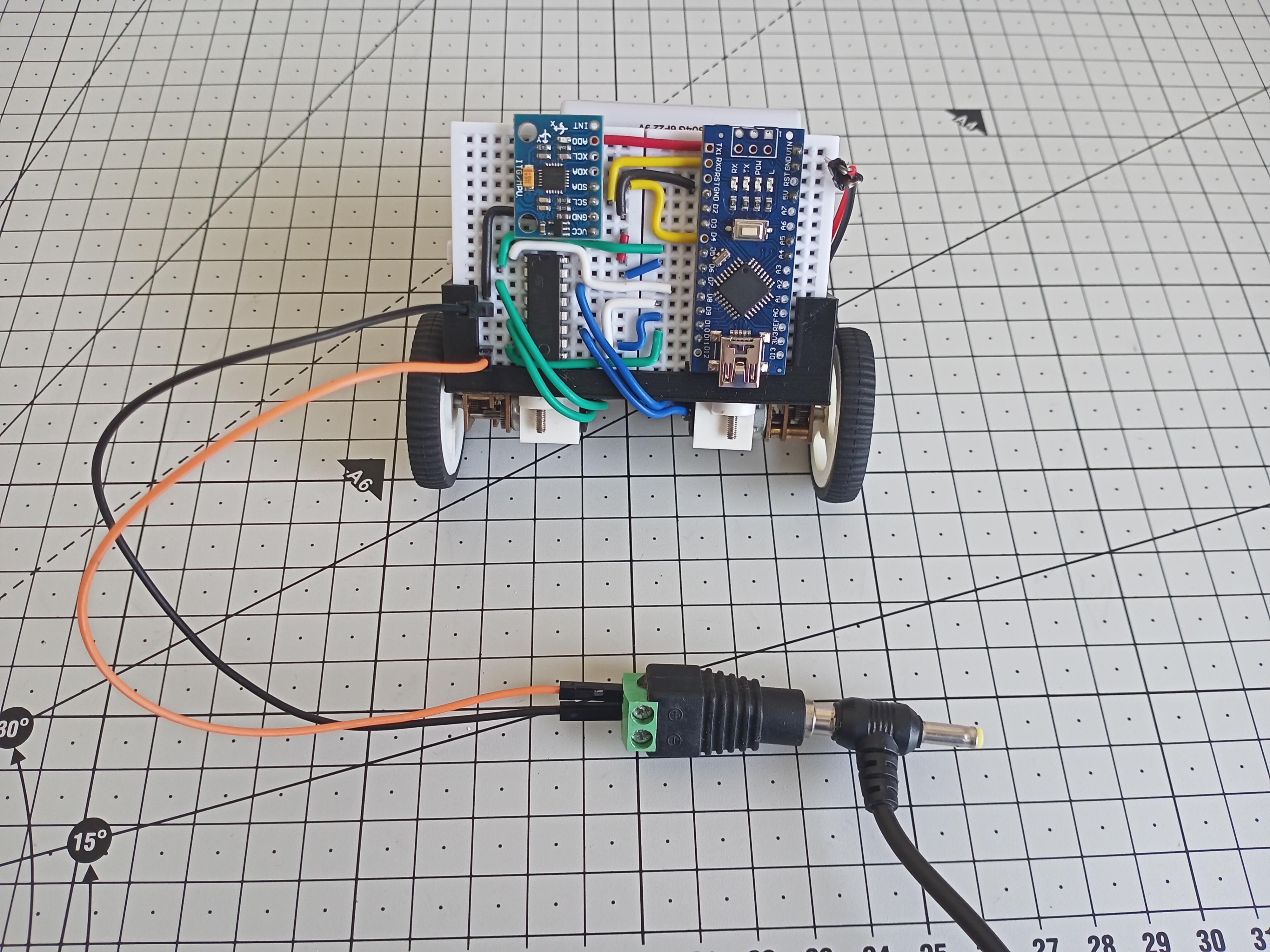 The Breadboarded Self Balancing Robot : 18 Steps (with Pictures ...