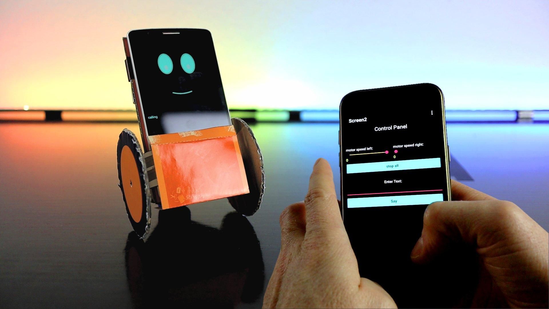 DIY Robotics Plattform Using a Smartphone and Paper Circuits : 11 Steps ...