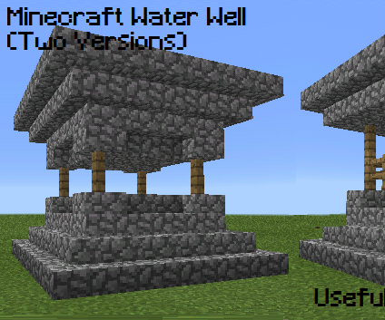 Minecraft: Make a Water Well (For Survival Mode) : 5 Steps - Instructables