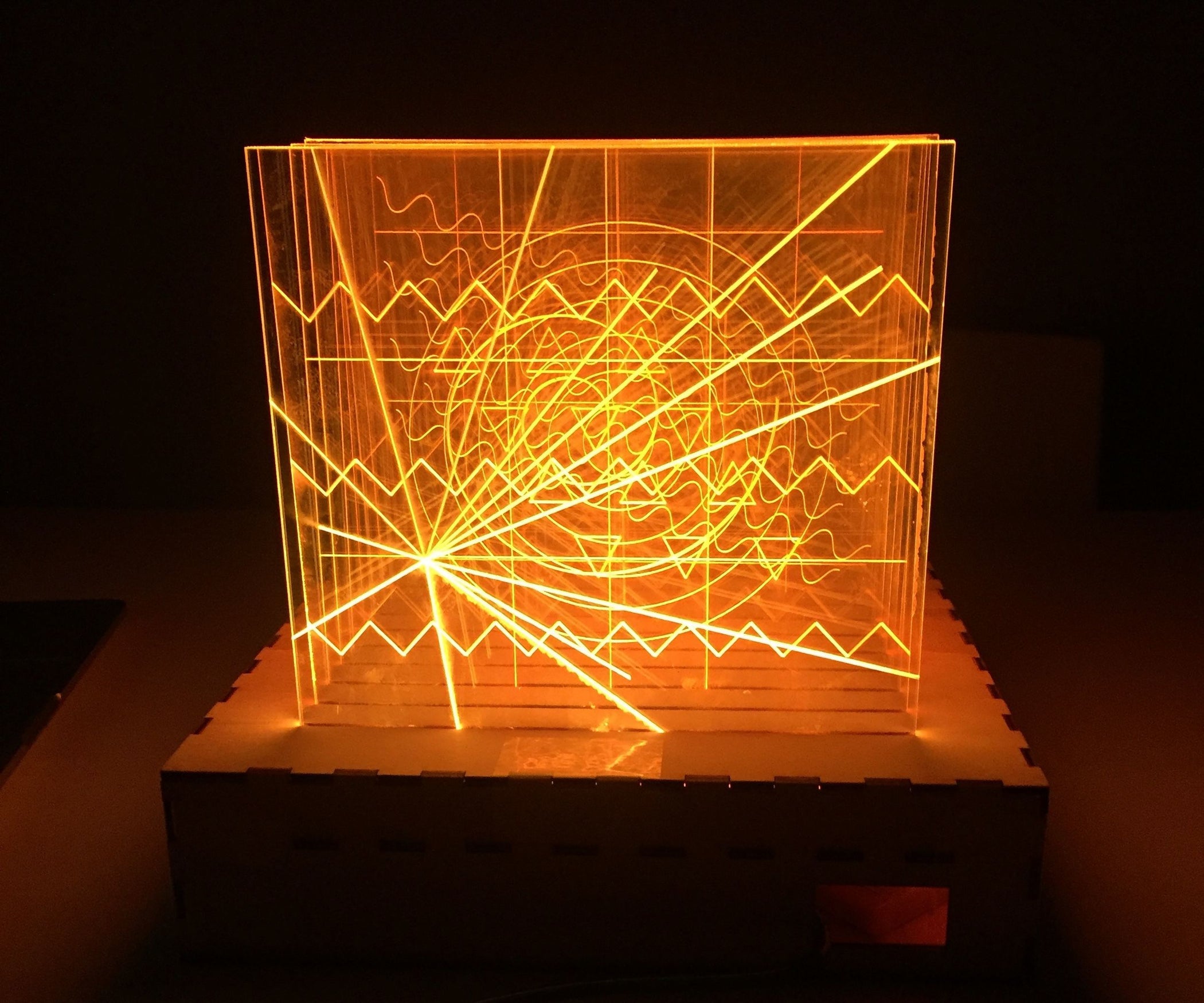 Light Display With Stroke Sensor And Arduino 6 Steps