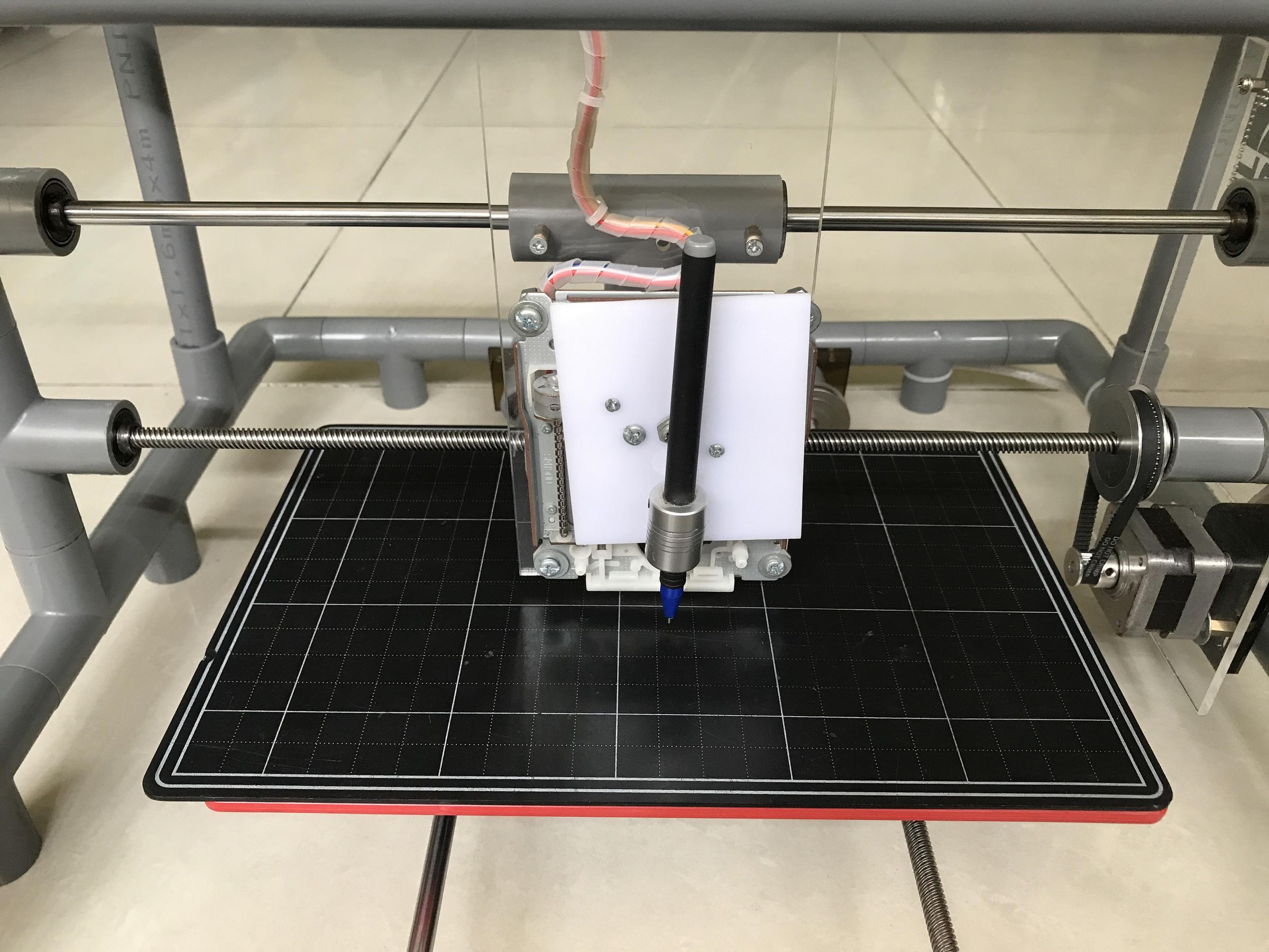 BUILD a PVC CNC PLOTTER IN a SIMPLE WAY : 11 Steps (with Pictures ...