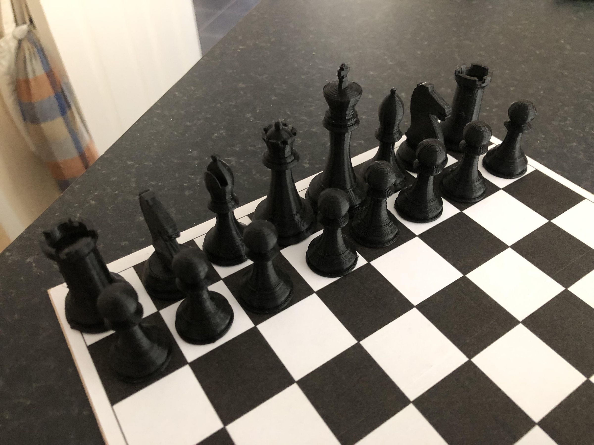 Chess Pieces 3D Printed Designed With Fusion 360 : 4 Steps (with ...