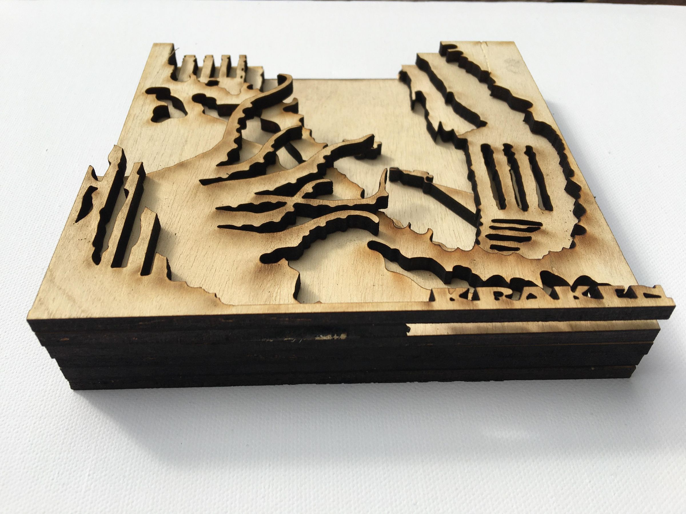 Create a Layered Cut Wood Landscape : 6 Steps (with Pictures ...