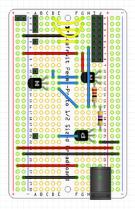 LM741 Op Amp on a Breadboard : 8 Steps (with Pictures) - Instructables