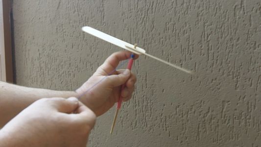 Hand Powered Vintage Propeller Toy. : 4 Steps (with Pictures ...