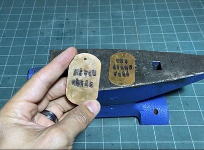 Let's Make Personalized Dog Tags : 5 Steps (with Pictures) - Instructables