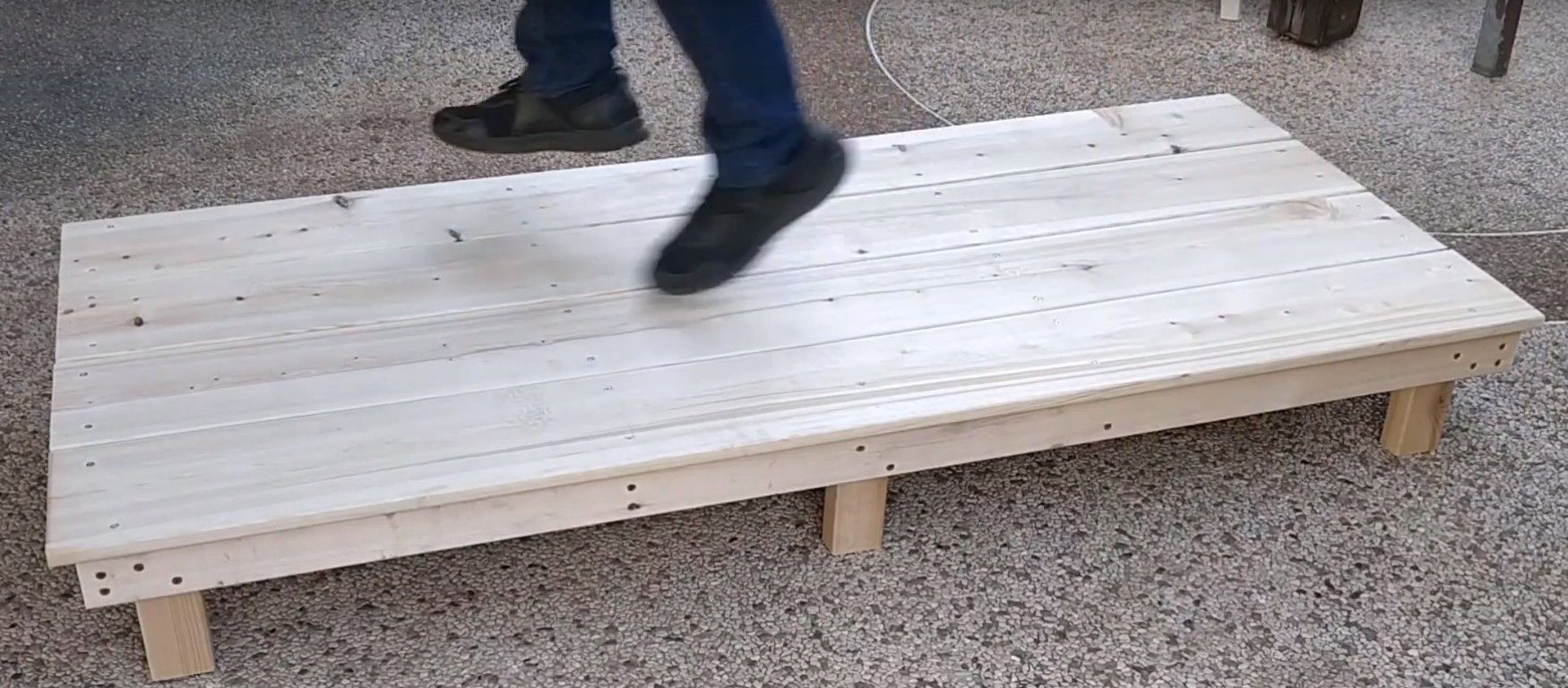 Simple Wooden Stage Platform for Kids DIY : 10 Steps (with Pictures ...