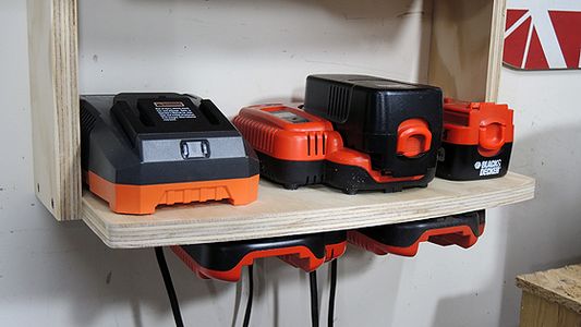 Cordless Tool Charging Station : 6 Steps (with Pictures) - Instructables