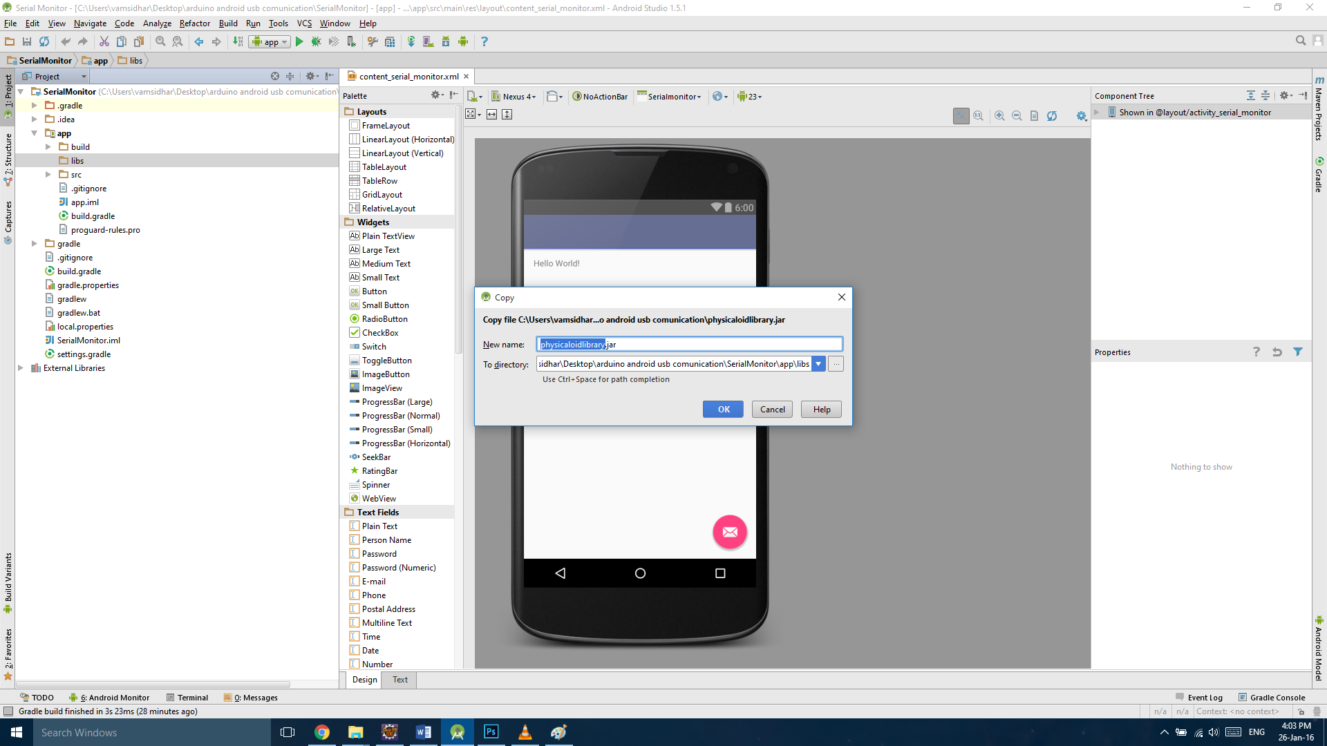 Arduino Android USB Serial Communication With OTG Cable : 11 Steps ...