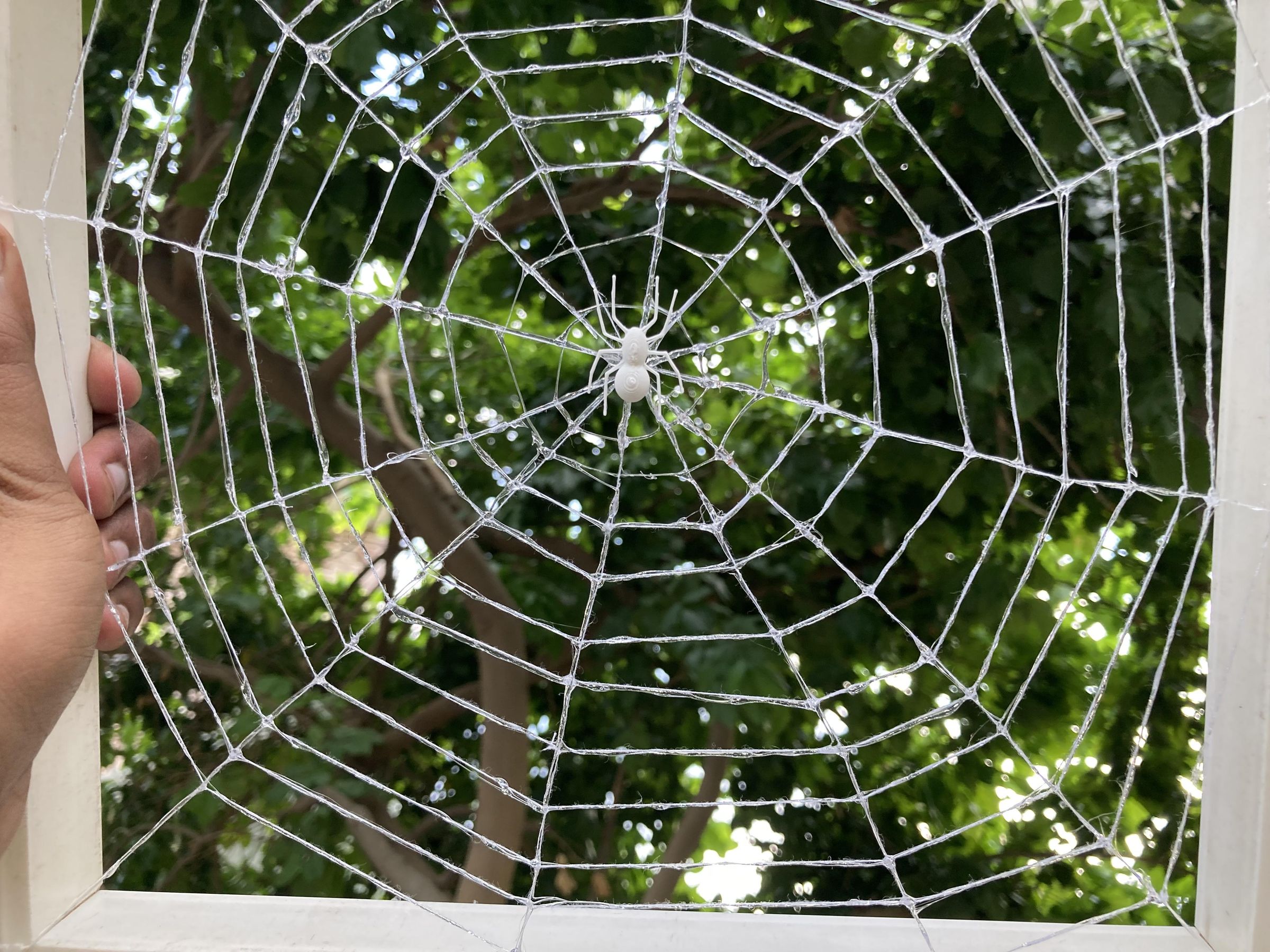 Hot Glue Spider Web : 5 Steps (with Pictures) - Instructables