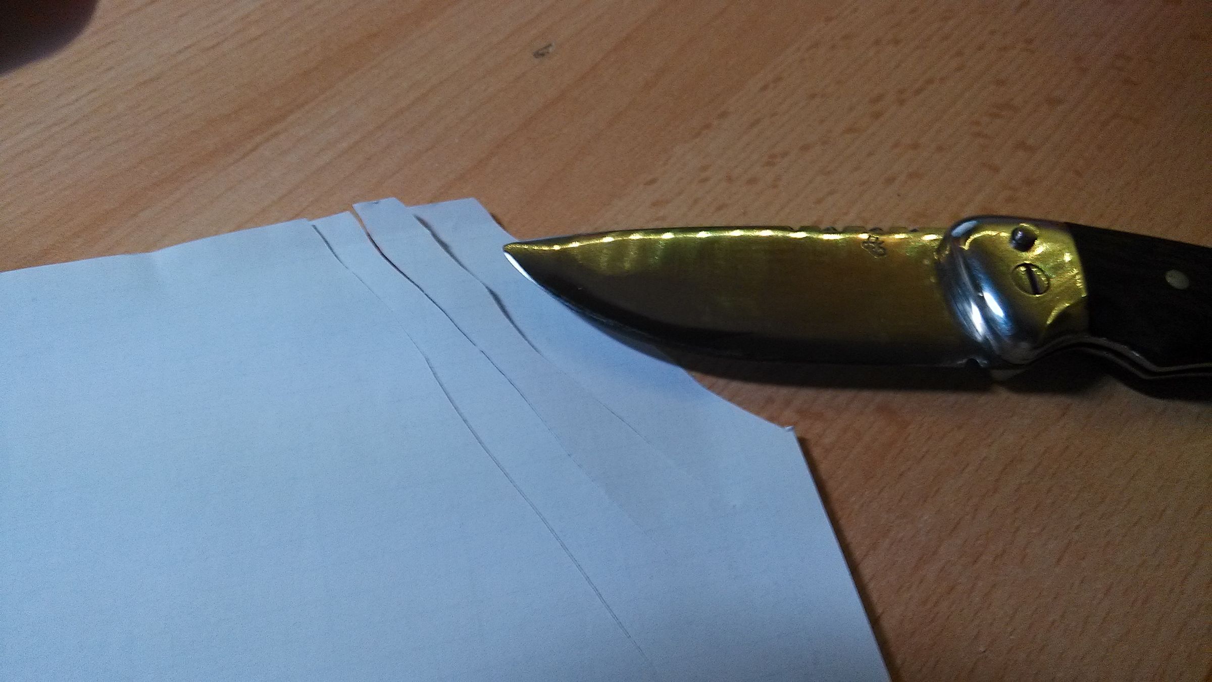 DIY Folding Knife With Button Lock : 11 Steps (with Pictures ...