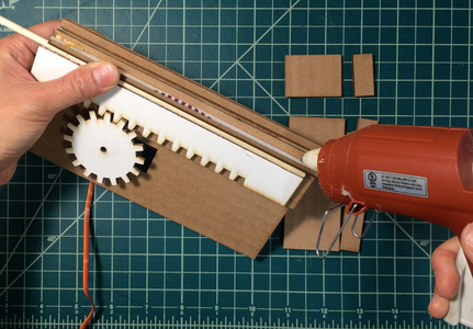 Linear Motion by Rack and Pinion : 8 Steps (with Pictures) - Instructables
