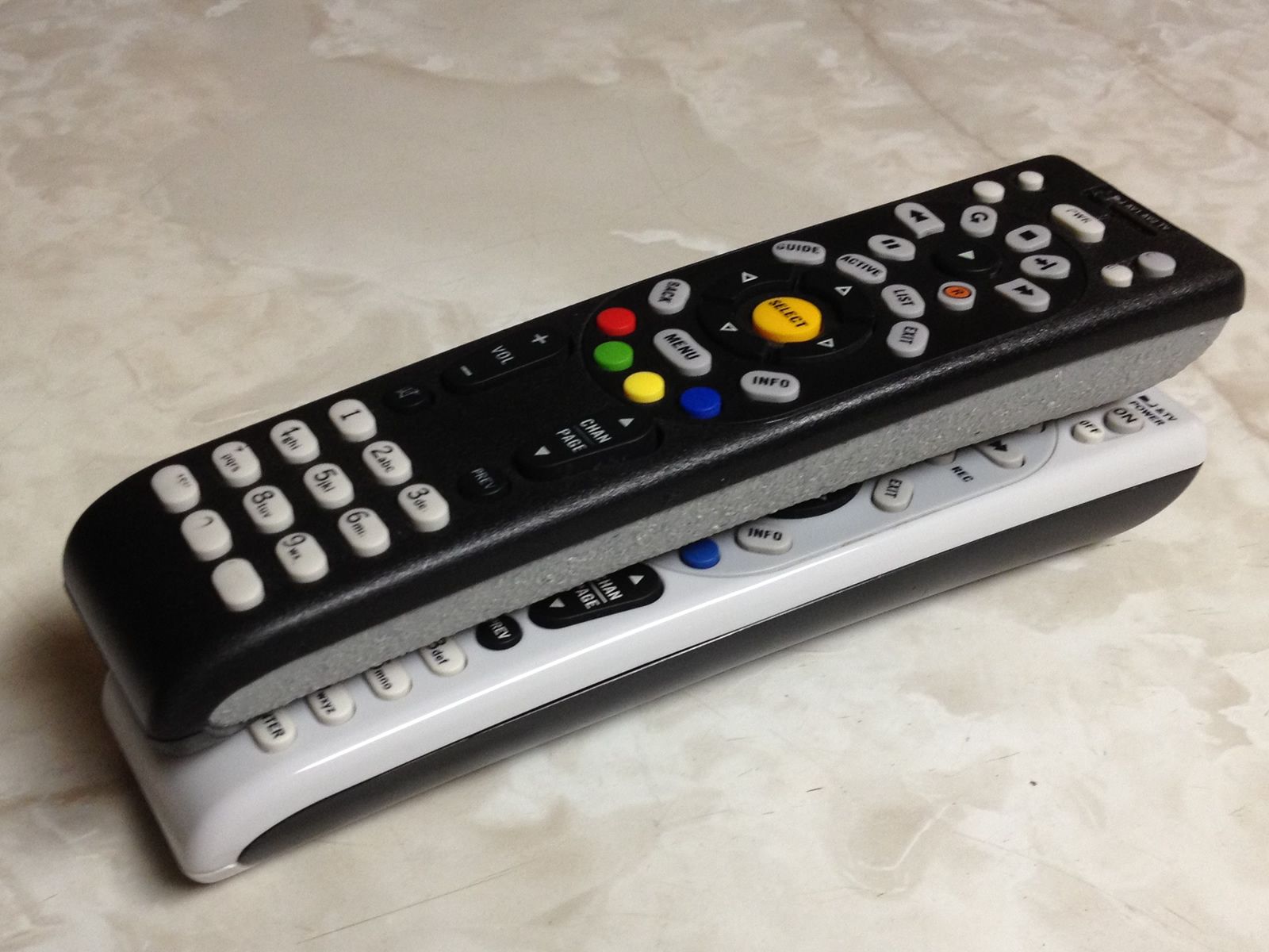 Black DirecTV Remote W/ Textured Hand Grip - Instructables