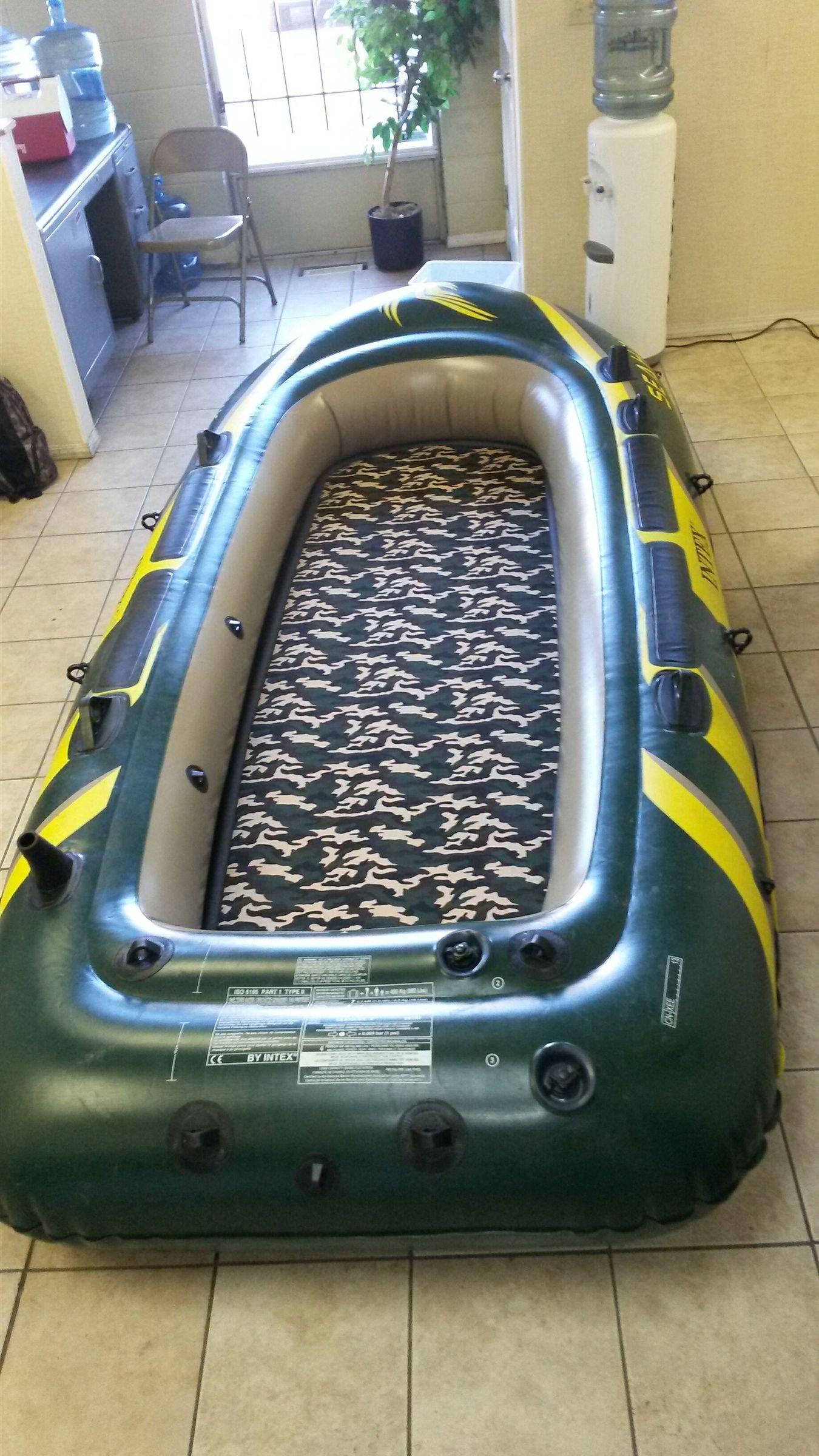 Wooden Floor for a Seahawk 4 Fishing Raft : 6 Steps - Instructables