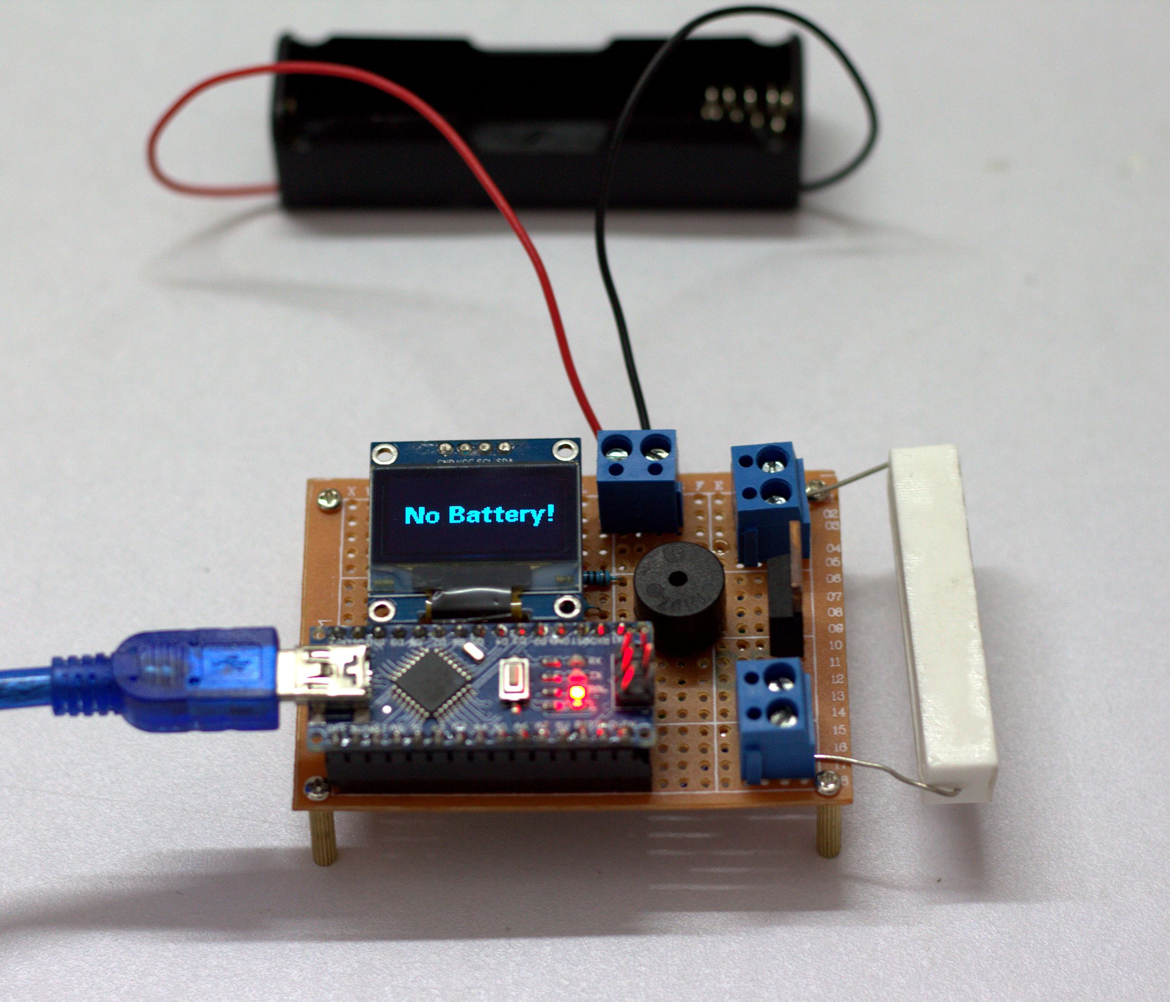 DIY Arduino Battery Capacity Tester - V1.0 : 12 Steps (with Pictures ...