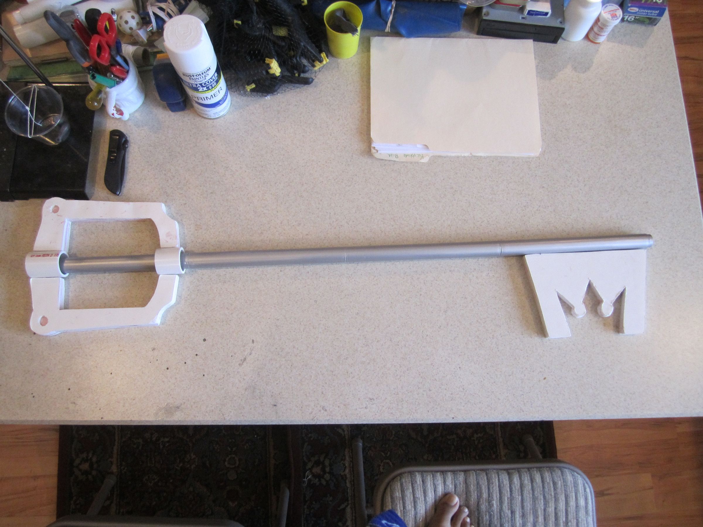 How to Make a Keyblade From Kingdom Hearts ( Cheap ) : 12 Steps (with ...