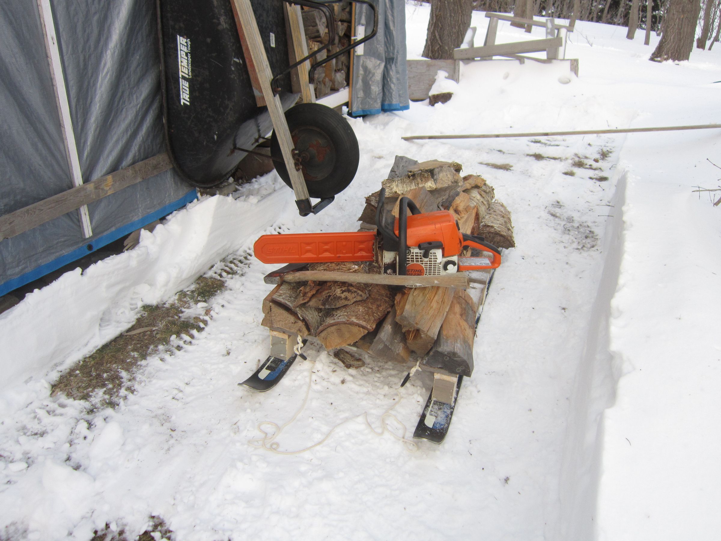 D.I.Y Firewood Sled - Instructables