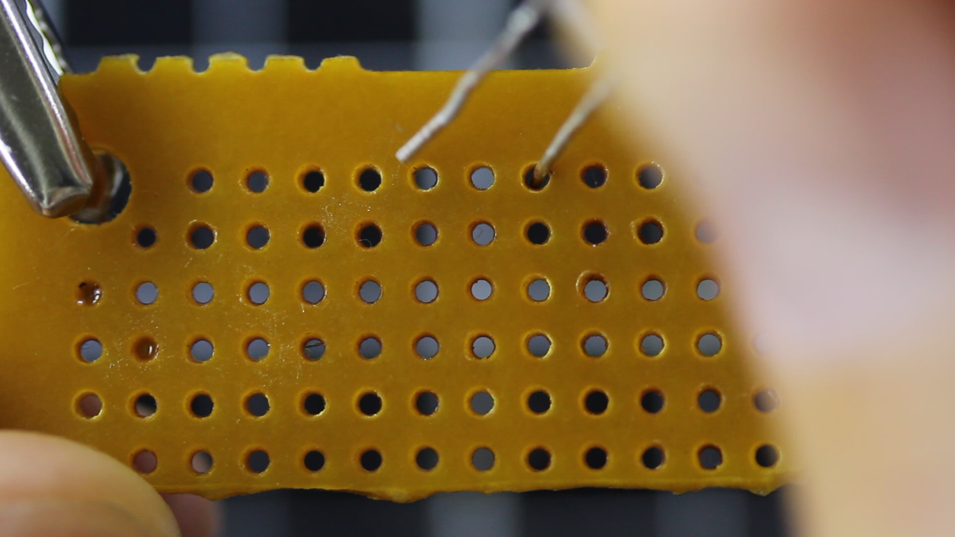 Using Perfboard | Soldering Basics : 14 Steps (with Pictures ...