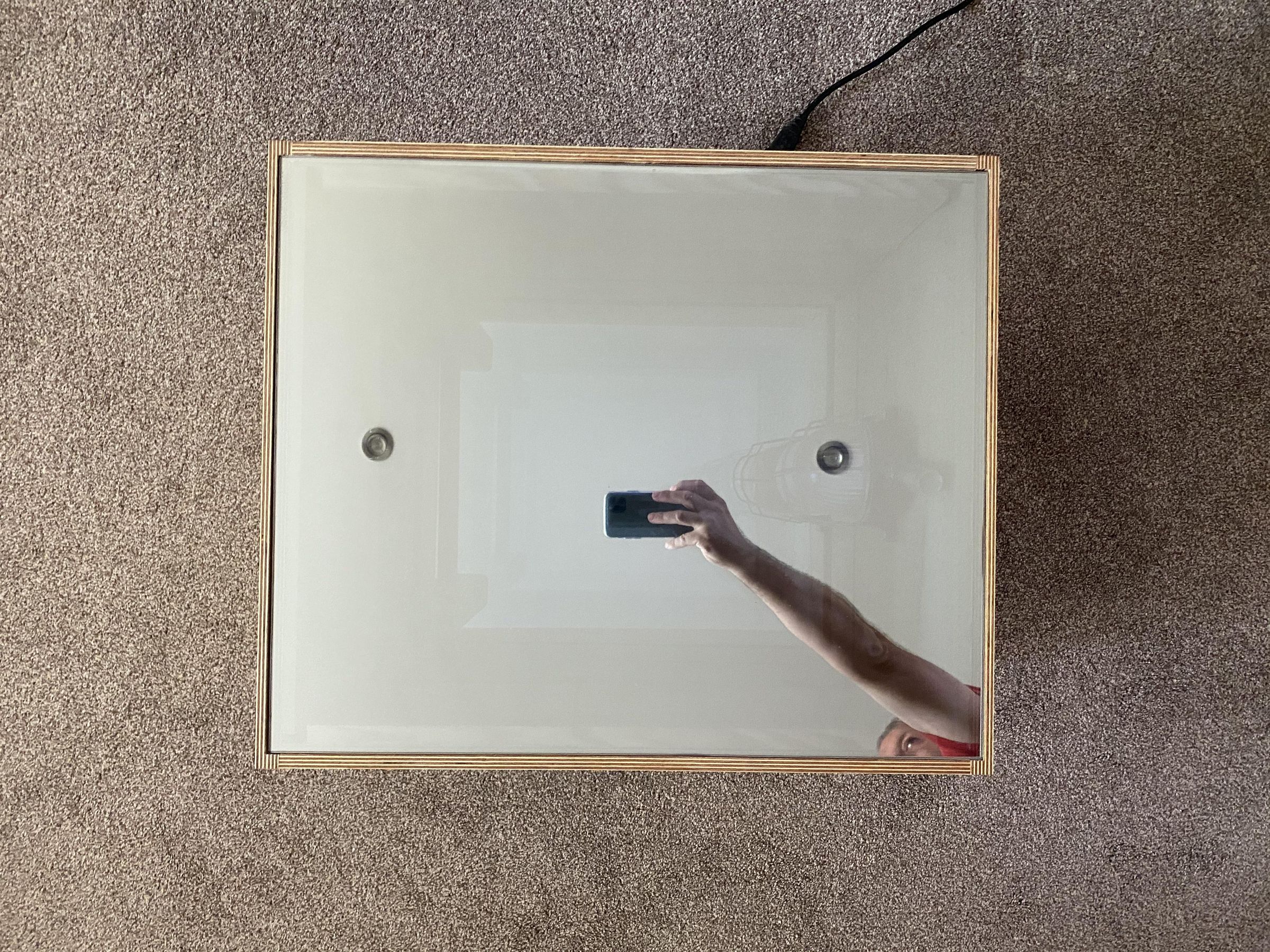 Deep Hole in a Small Box, a Different Take on the Infinity Mirror. : 10 ...