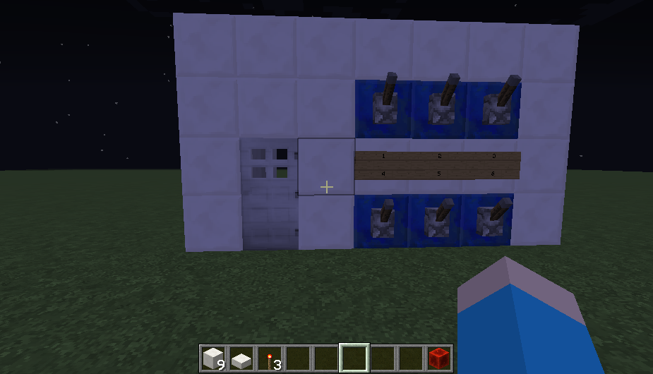 How to Make a Simple Passcode Door in Minecraft : 14 Steps - Instructables