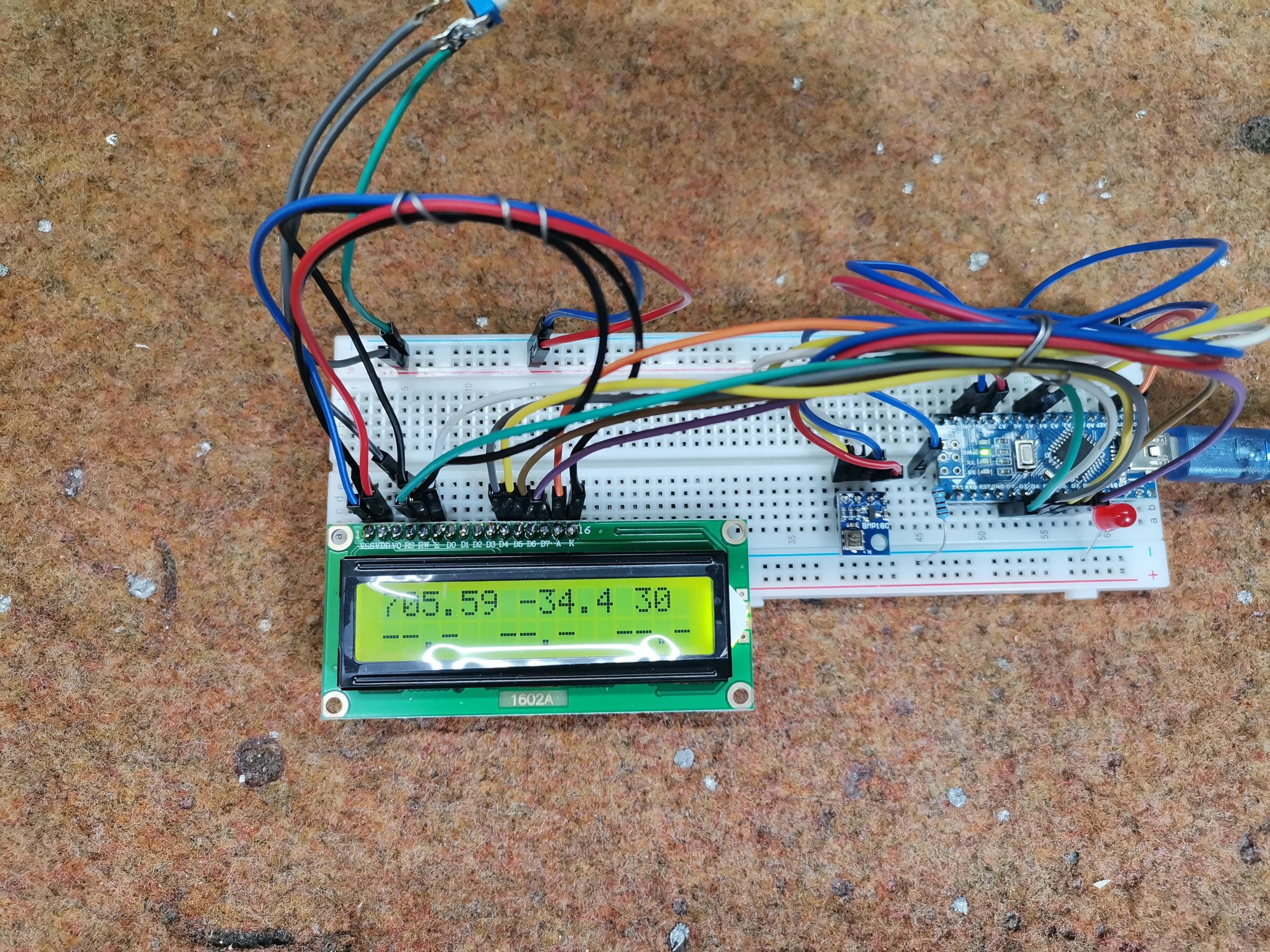 DIY Advanced Arduino Barometer : 4 Steps (with Pictures) - Instructables