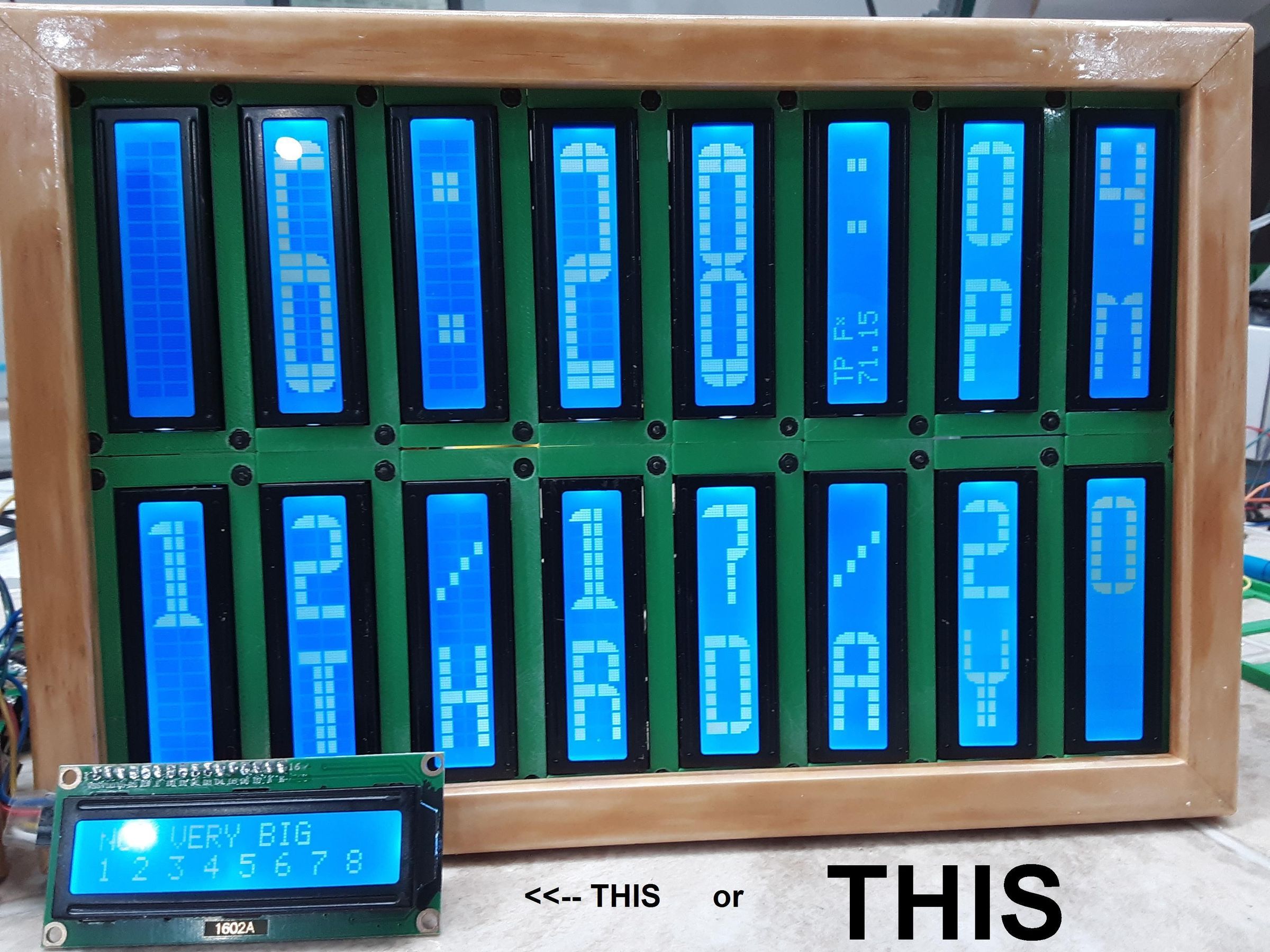 BIG Alpha-numeric DISPLAY : 7 Steps (with Pictures) - Instructables