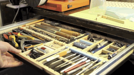 Under Desk Tool Drawer [Modeller's Delight] : 6 Steps (with Pictures ...