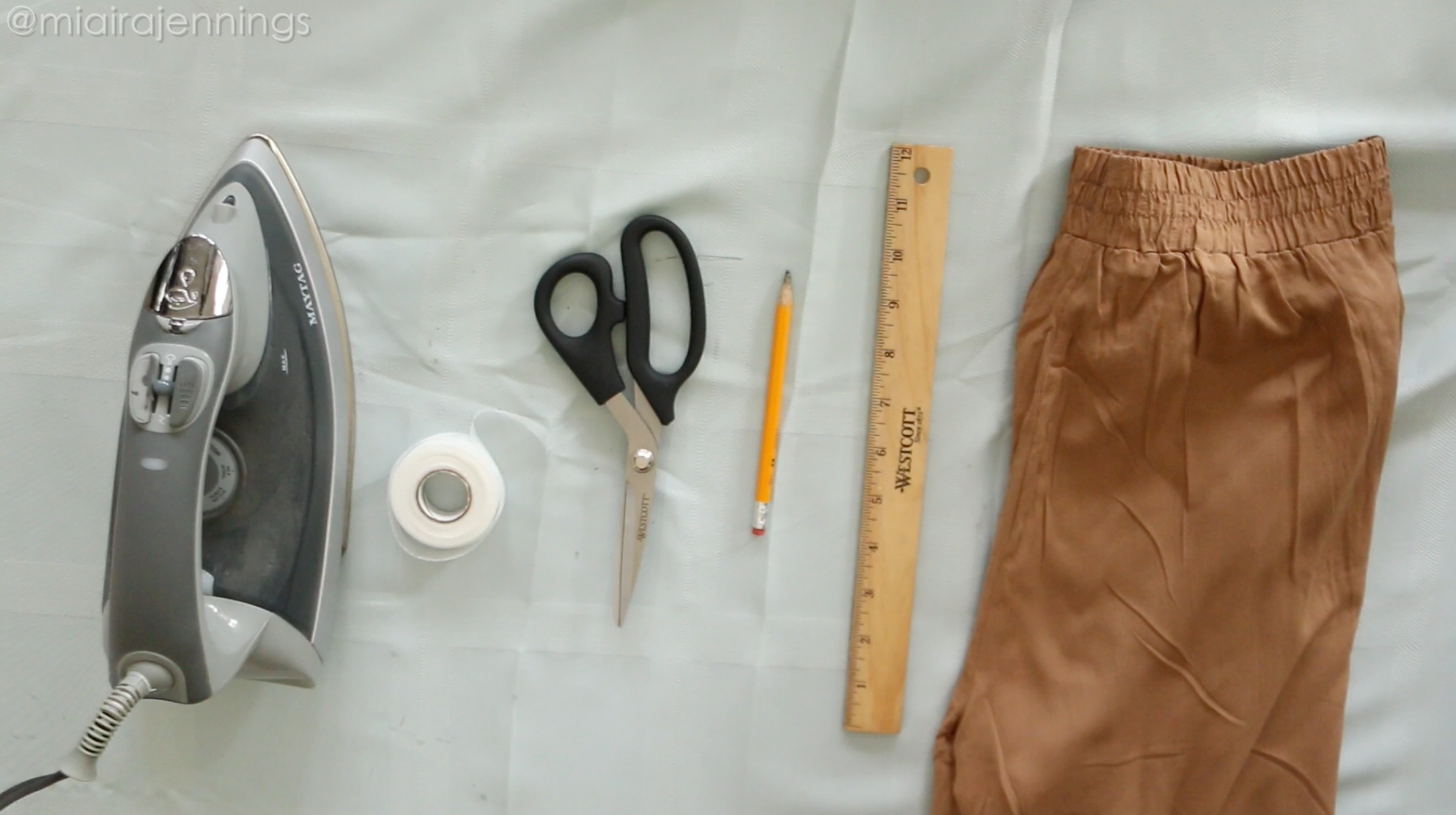DIY Split Leg Pants (No Sewing Required) : 6 Steps (with Pictures ...