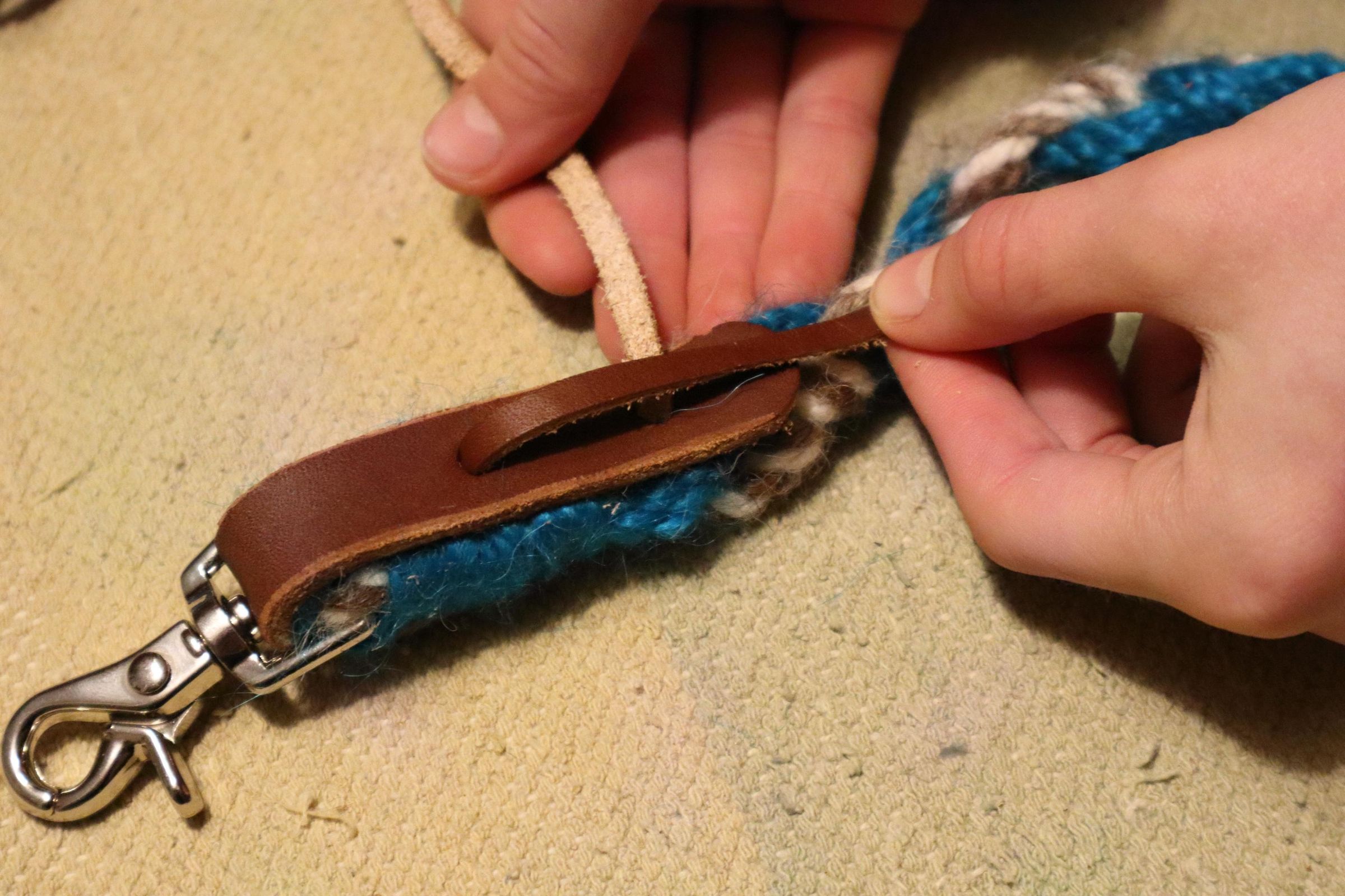 Four Strand Flat Braid Mohair Reins : 9 Steps (with Pictures ...
