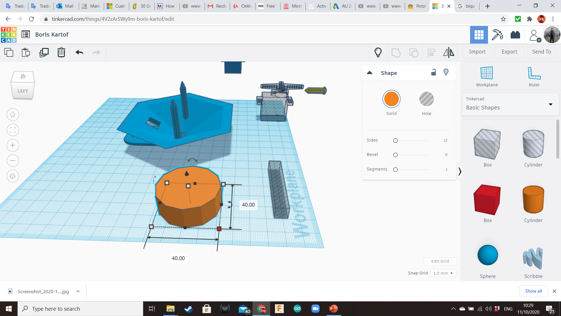 Tinkercad + Micro:bit Robotics for School: "I Love Kartof" Robot! : 17 ...