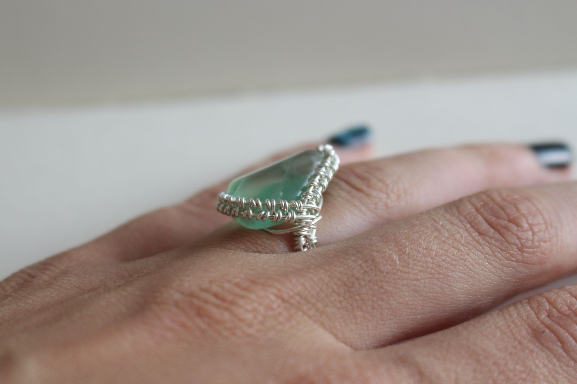 Wire Wrapped Stone Ring : 22 Steps (with Pictures) - Instructables