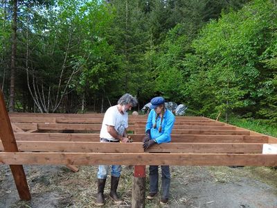 How to Build a Cabin Foundation in a Remote Location : 8 Steps (with ...