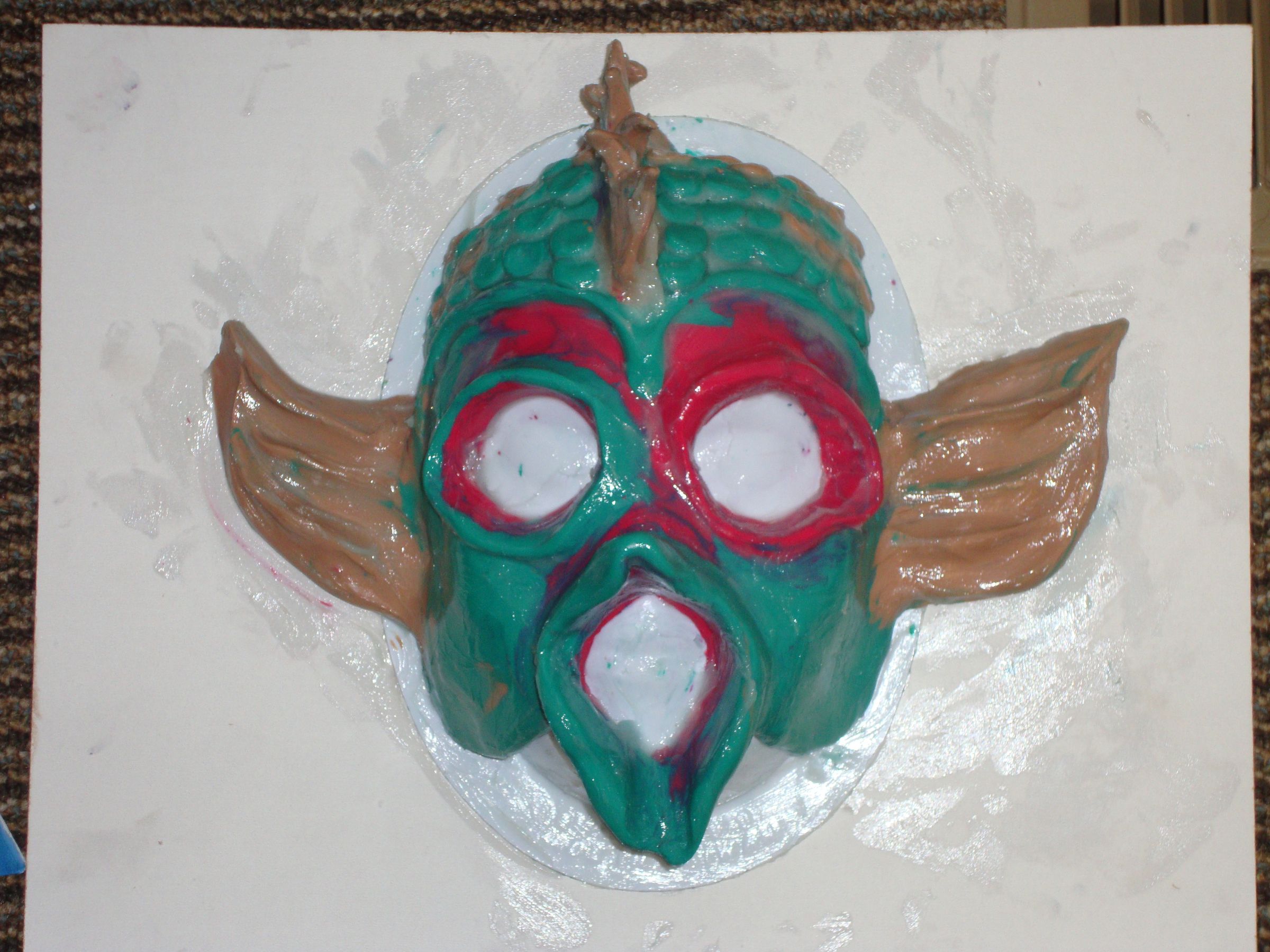 Creating Any Shape Papier Mâché Mask : 11 Steps (with Pictures ...
