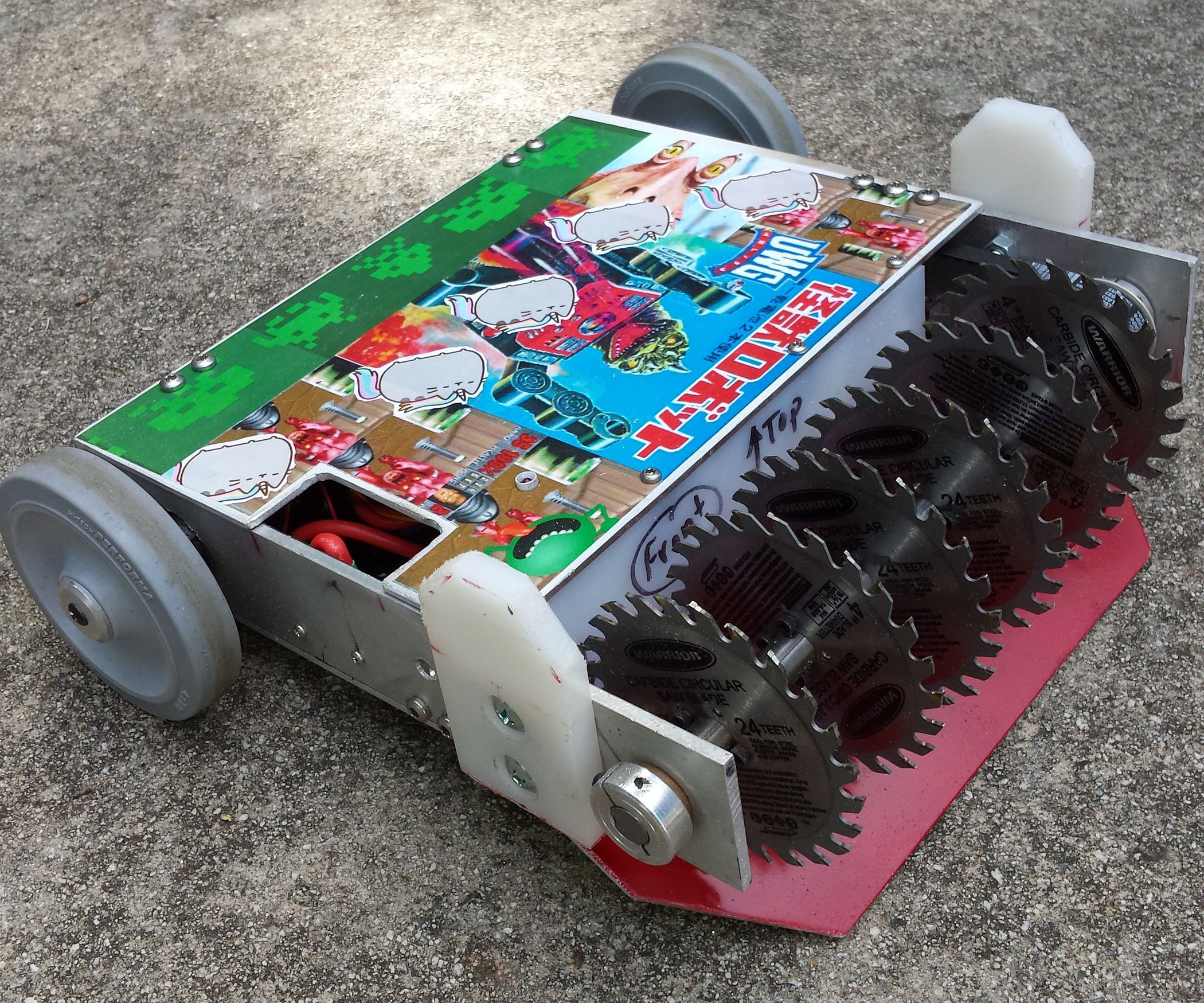 Doom Service Multi Saw Combat Robot Hobbyweight Class 18 Steps With Pictures Instructables