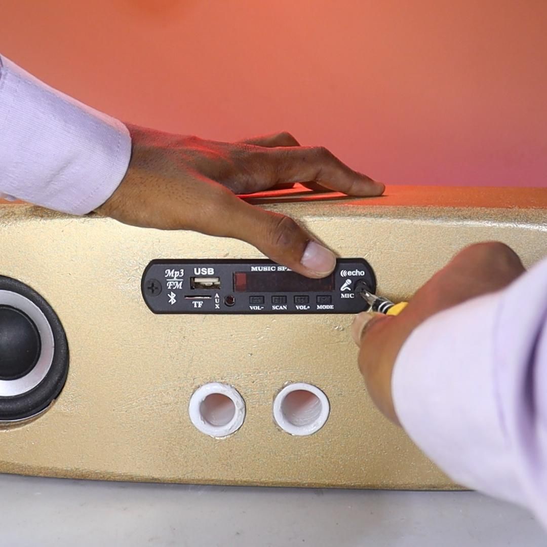 DIY : 30W Portable Bluetooth Speaker Box : 24 Steps (with Pictures ...