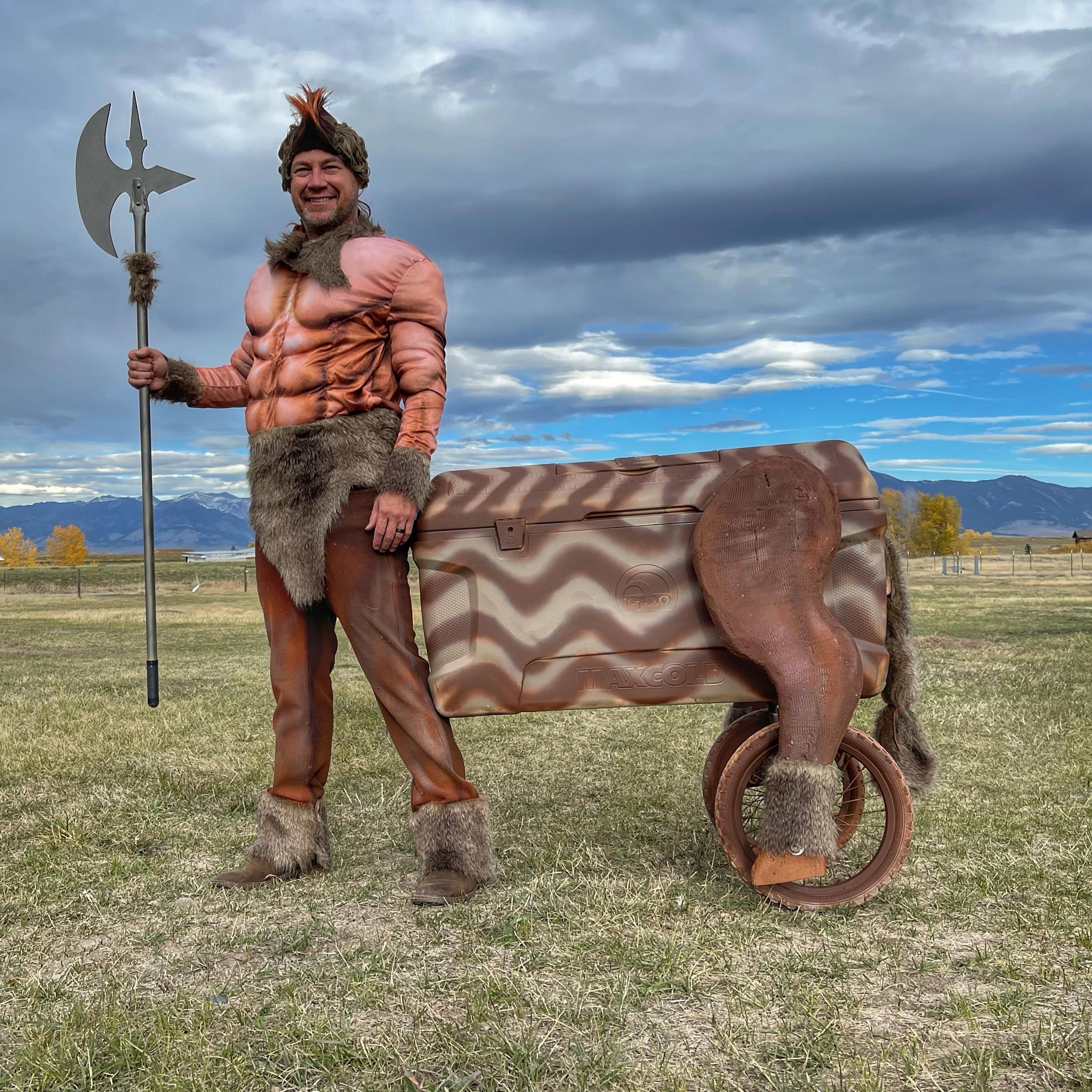 Centaur Costume With Walking Legs and Cooler From Unicorn City and ...