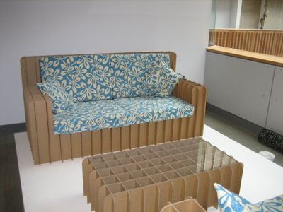 Cardboard Sofa : 5 Steps (with Pictures) - Instructables