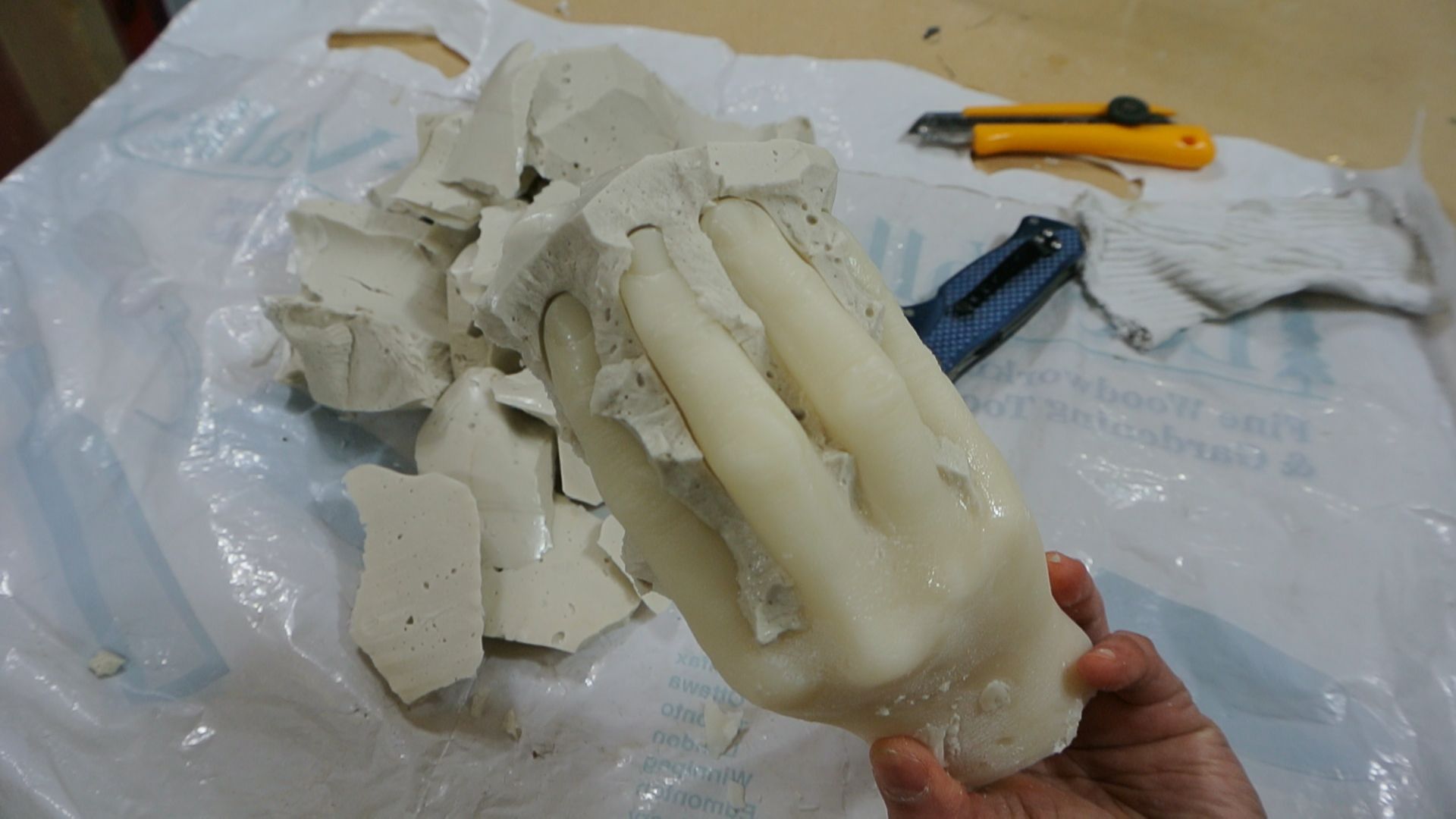 How to Lifecast a Hand With Alginate : 7 Steps (with Pictures ...