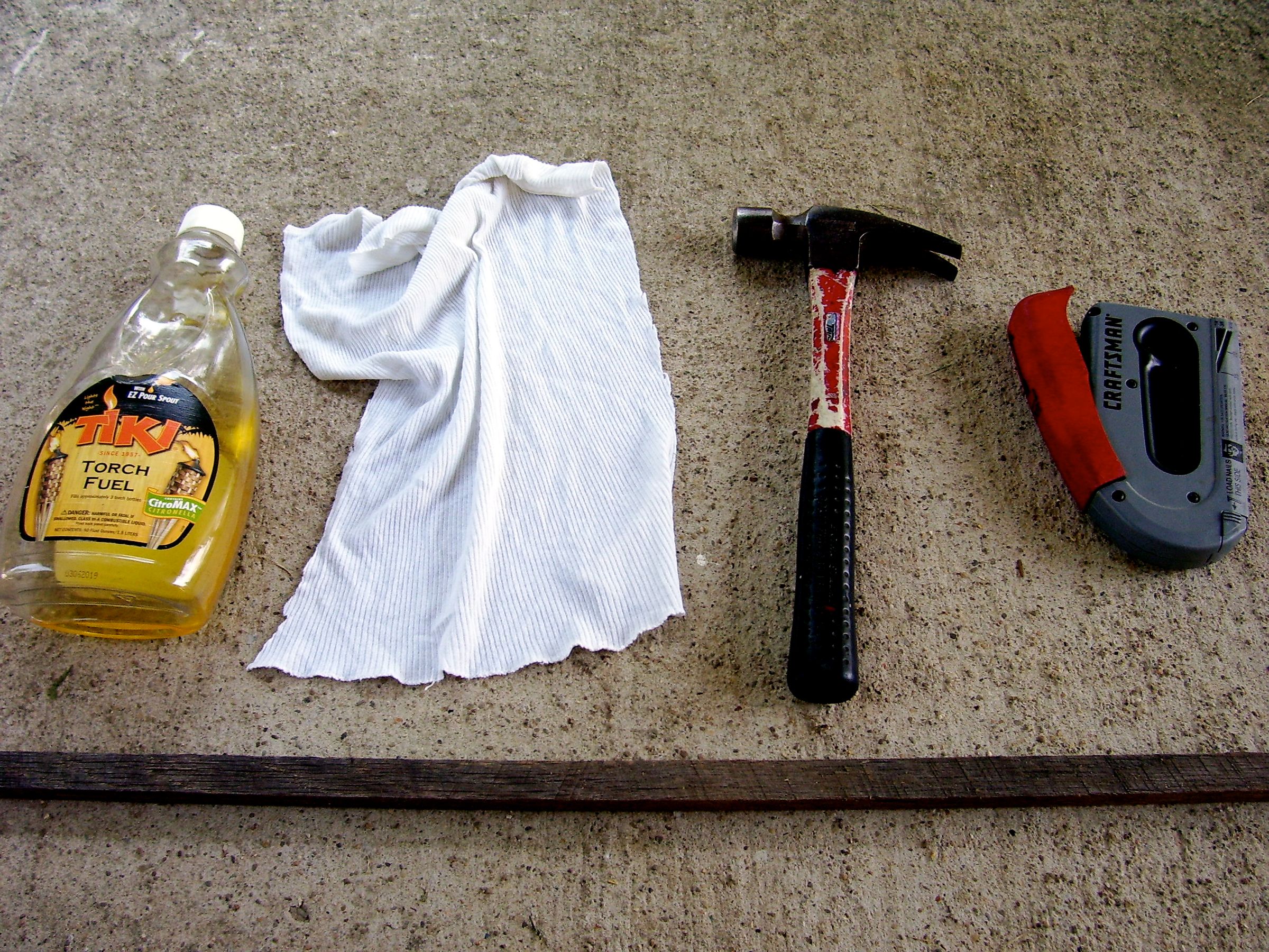 How to Make a Torch for Less Than a Dollar : 6 Steps (with Pictures ...