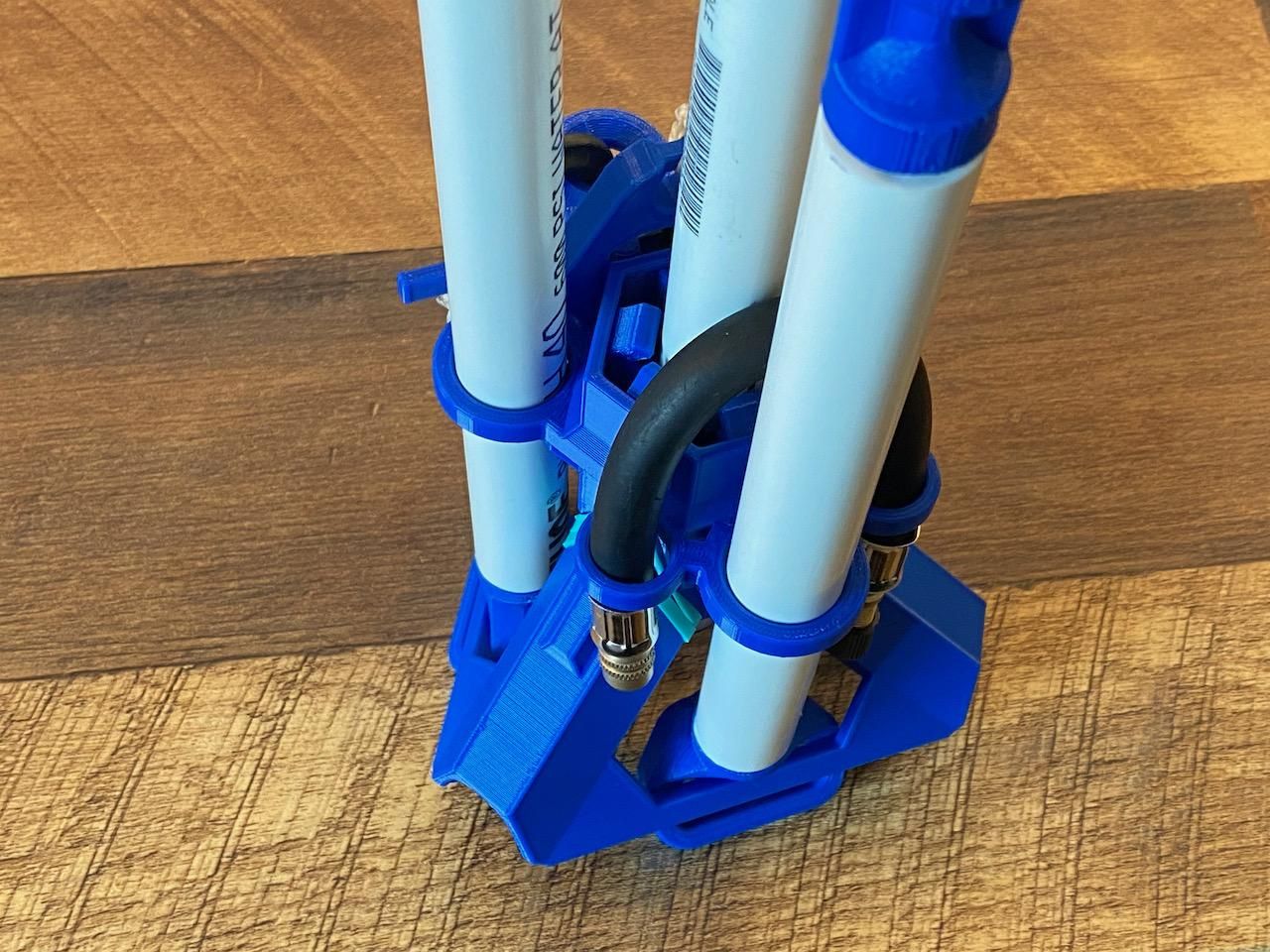 3D Printed Water Rocket Launcher : 7 Steps (with Pictures) - Instructables