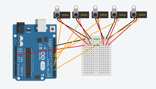 Controllable Robotic Hand With Flex Sensors & Servos : 8 Steps (with ...