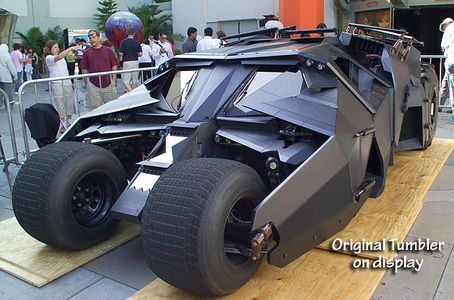 Make a Life-sized Batmobile Tumbler and Batman Themed Halloween Display ...