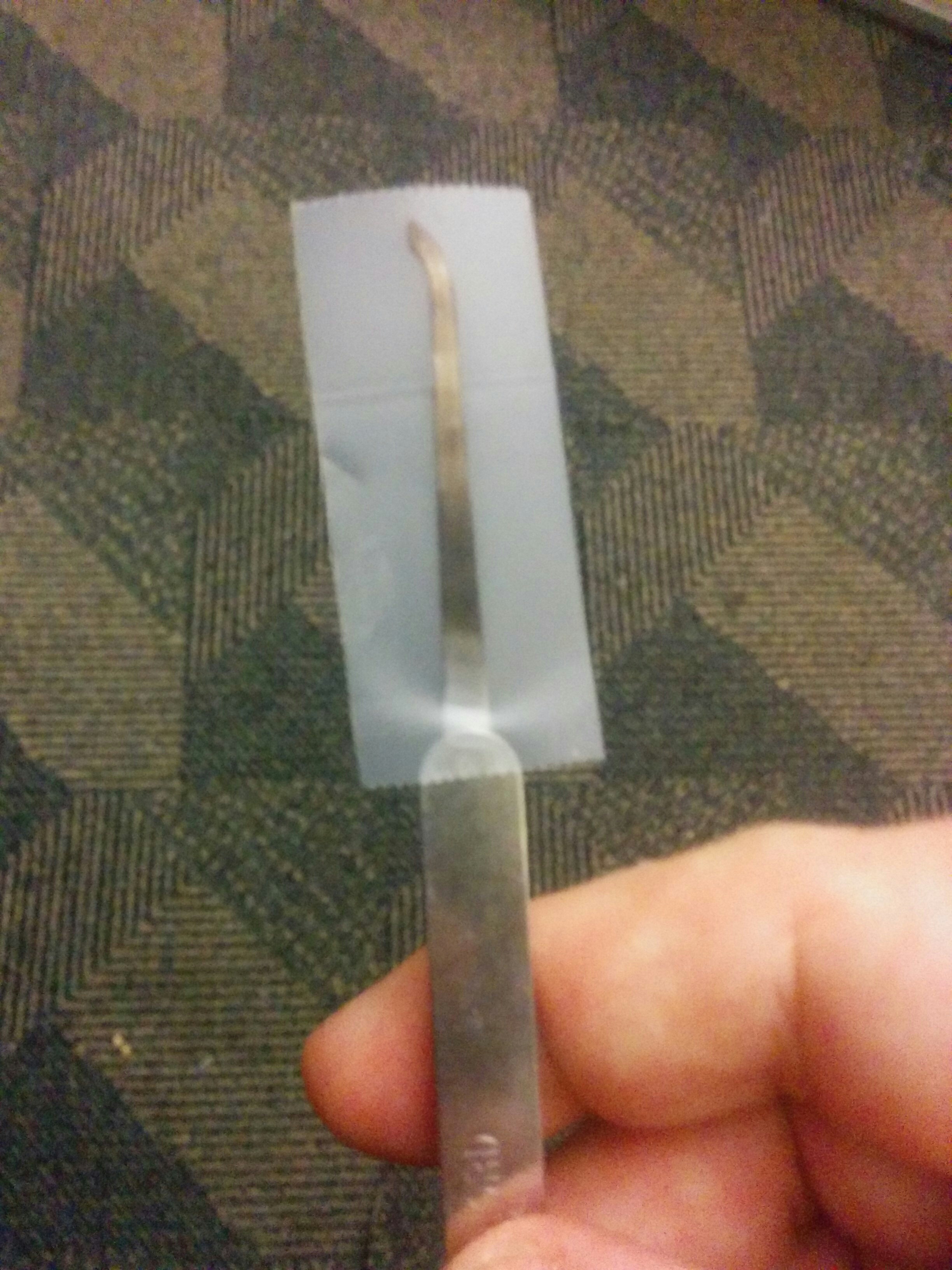 Keychain Folding Lockpick (now Updated With Tension Wrench) : 5 Steps ...