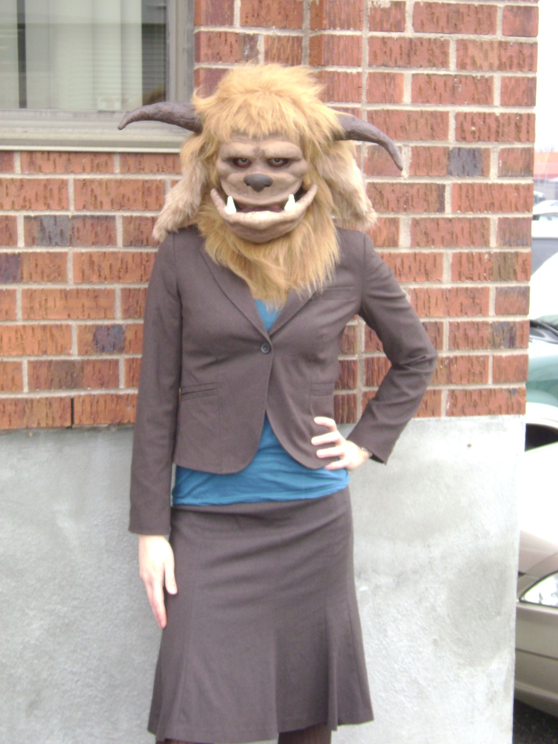 Labyrinth Movie Ball Mask