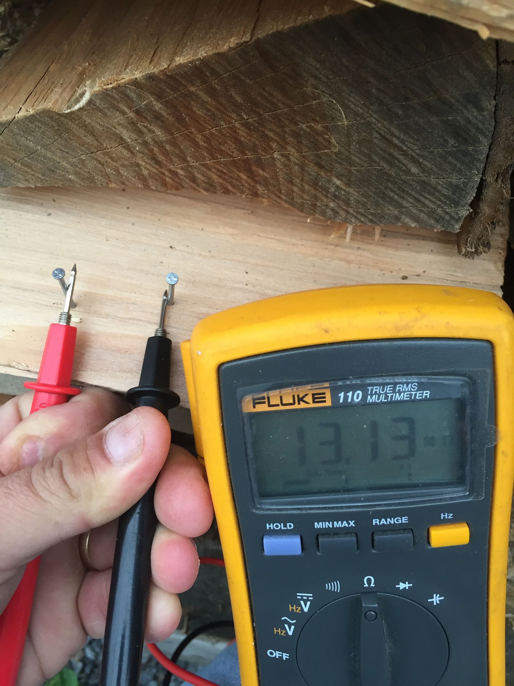 Measure the Moisture Content of Your Firewood With a Multimeter : 4 ...