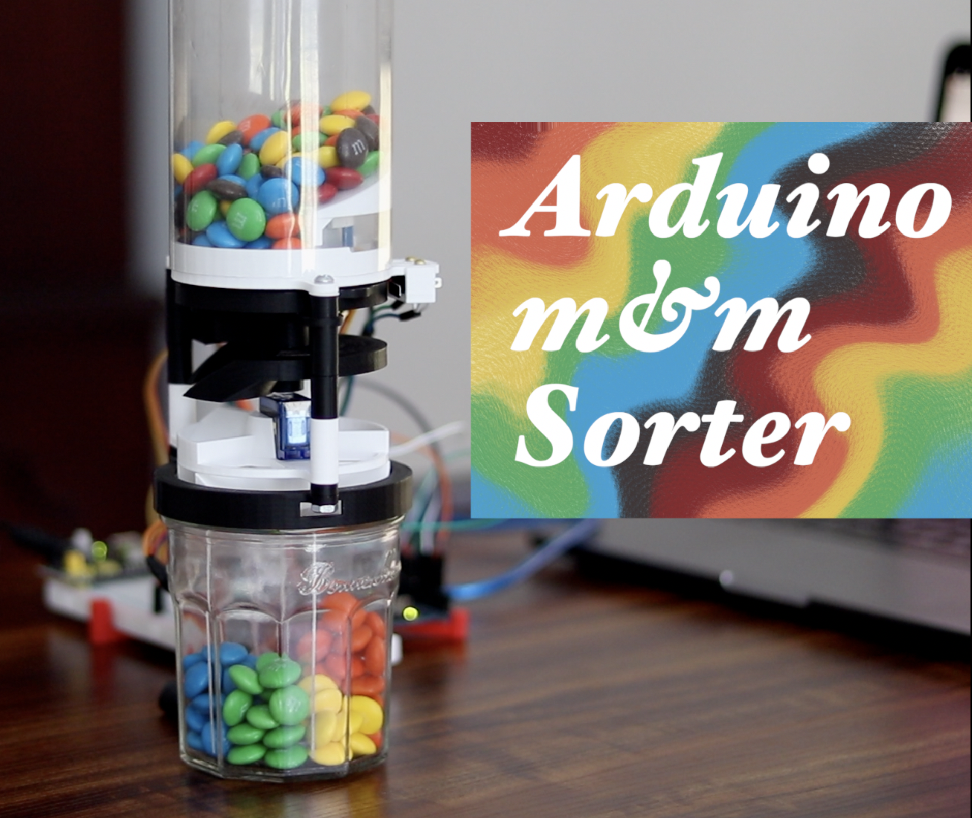 Arduino M&M Color Sorter : 9 Steps (with Pictures) - Instructables