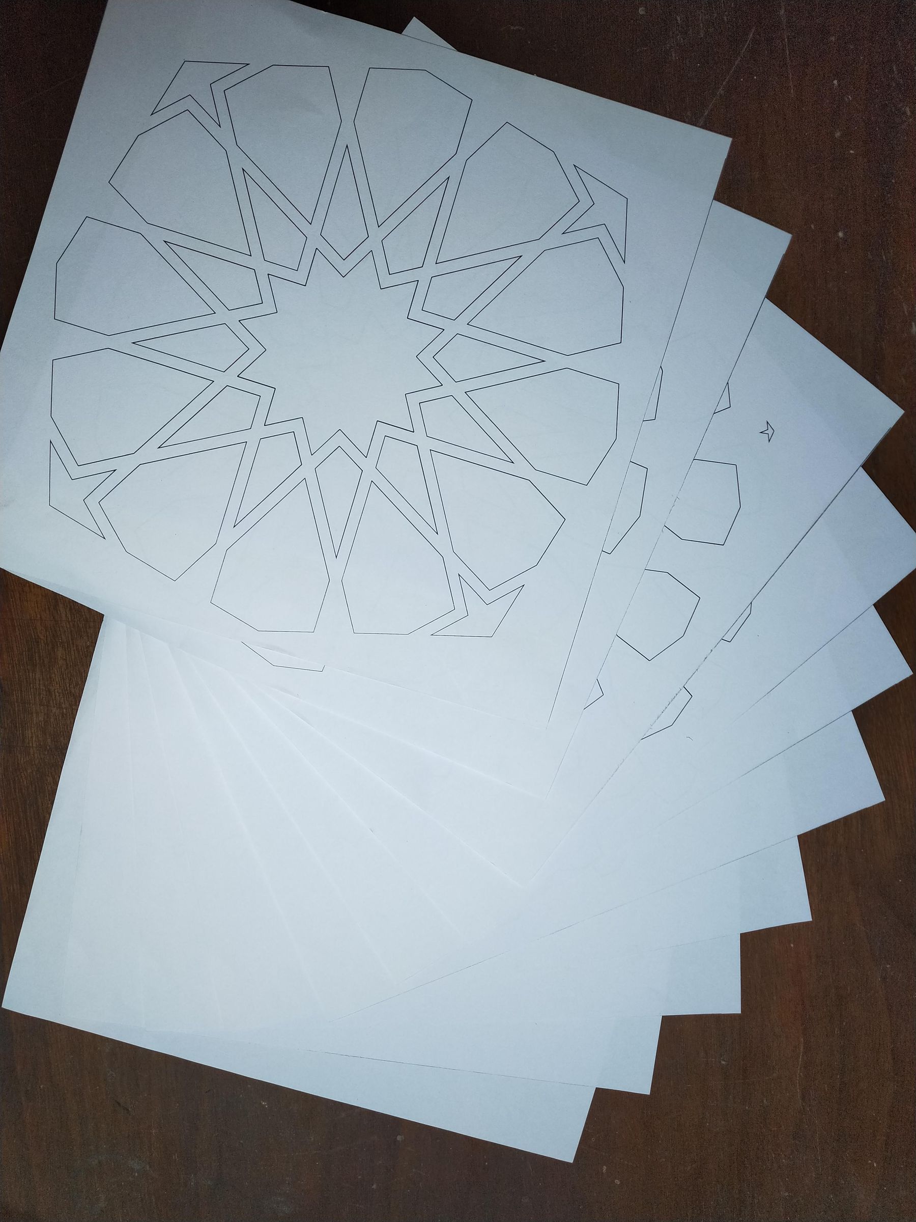 Mathematical Art With Islamic Geometric Patterns : 20 Steps (with ...