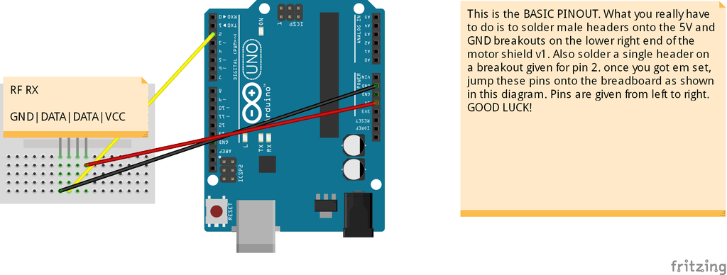 Make A Simple Wireless Rf Robot Using Arduino 7 Steps With Pictures