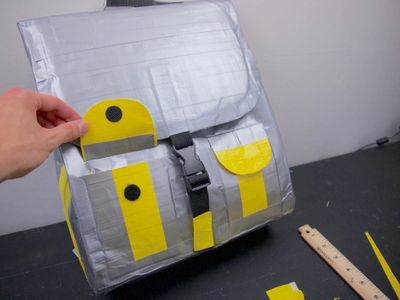 Stylish Duct Tape Backpack : 23 Steps (with Pictures) - Instructables