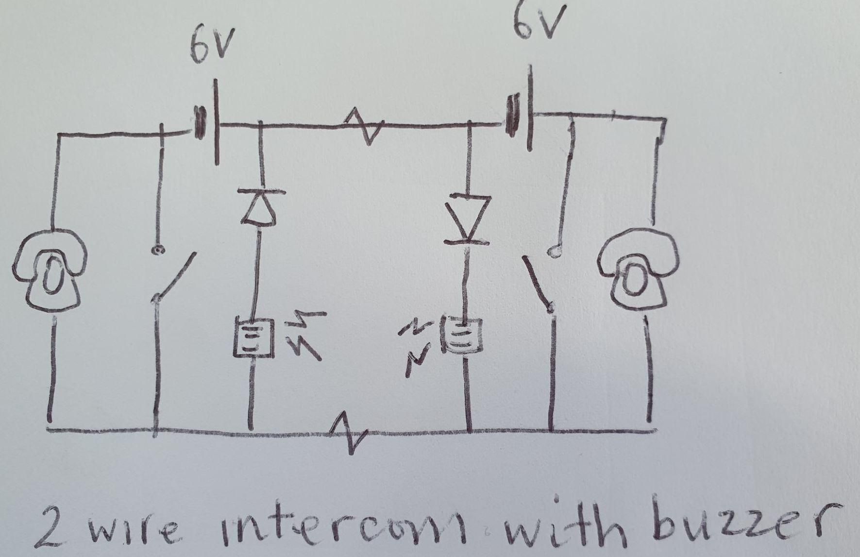 2 Phone Intercom With Buzzers... : 4 Steps - Instructables